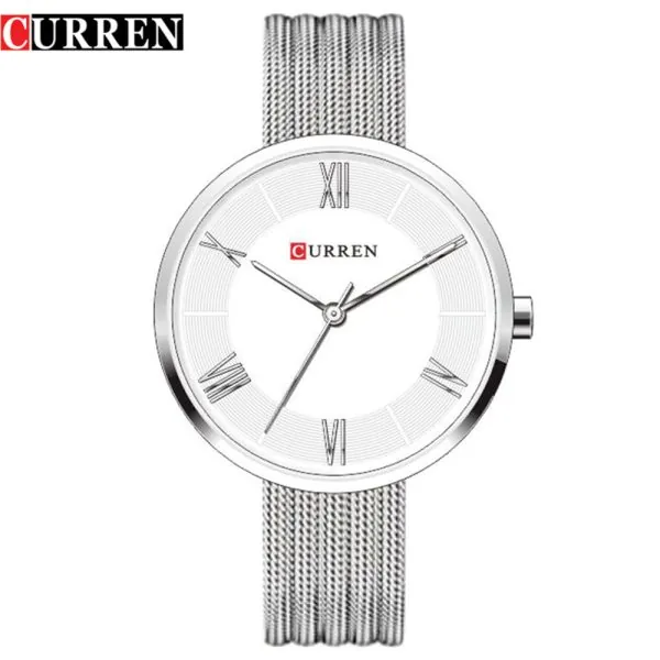 Curren CH 9020 – Silver Watch For Women - Prodeal